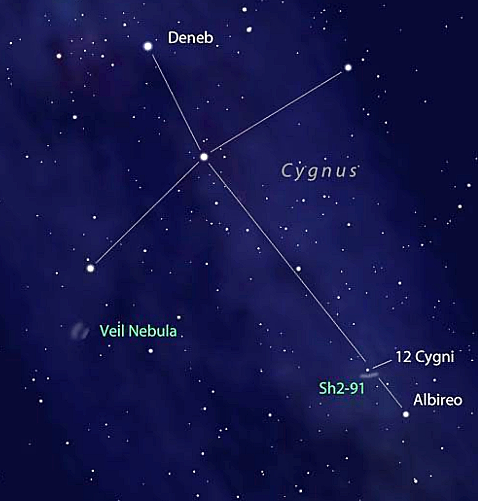 Sailing Into Cygnus – Cosmic